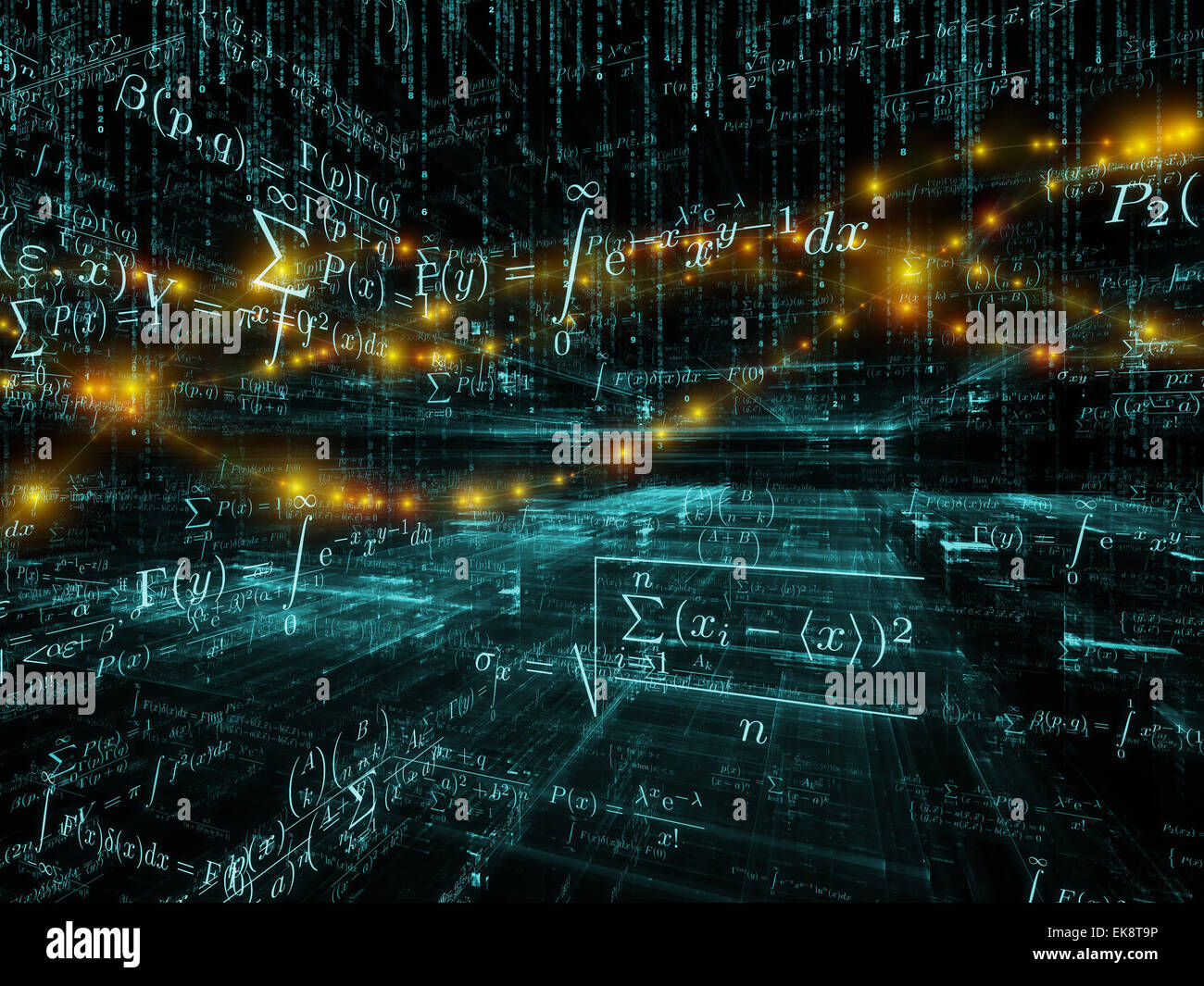 Realms of Mathematics Stock Photo - Alamy