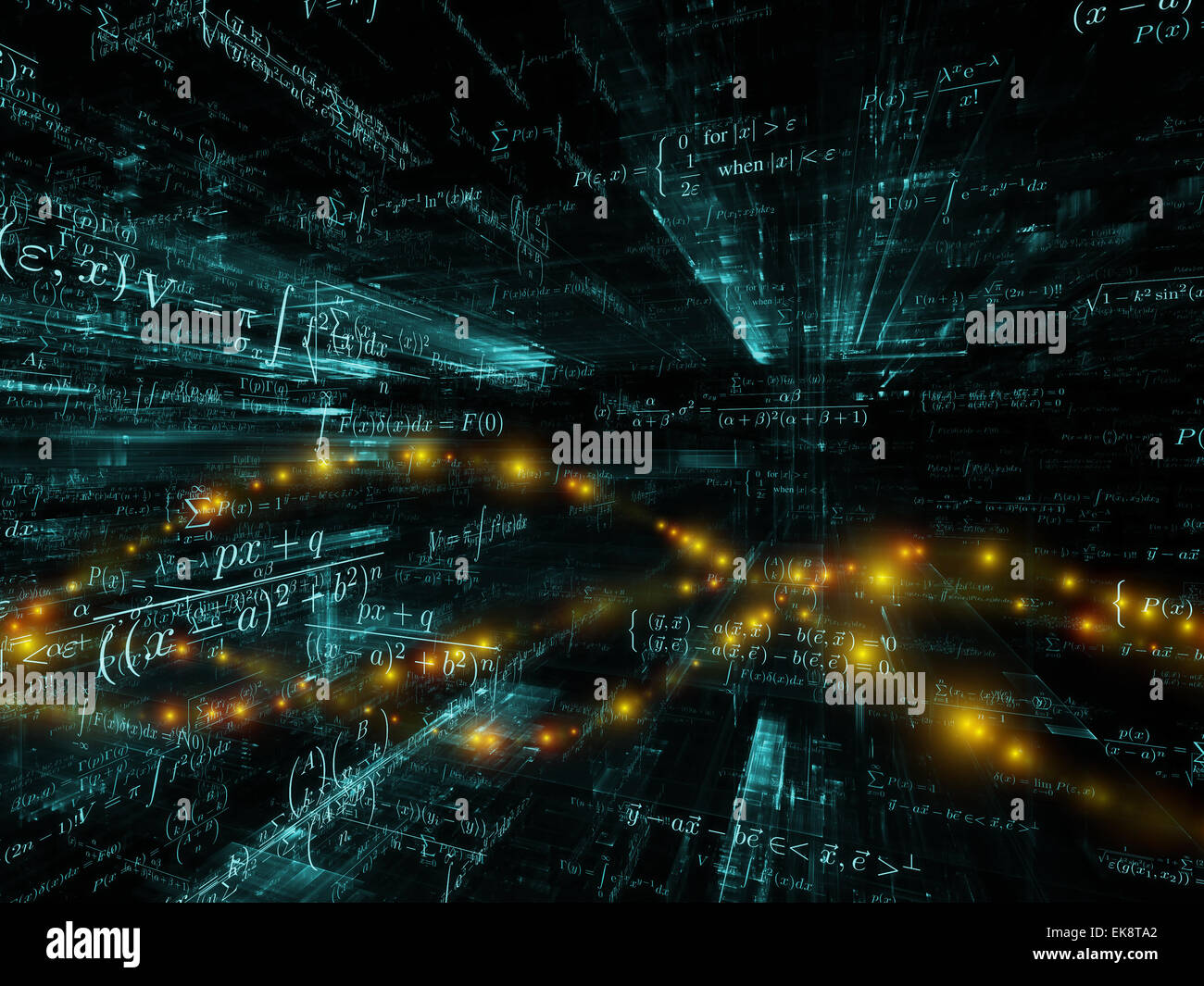 Visualization of Mathematics Stock Photo - Alamy