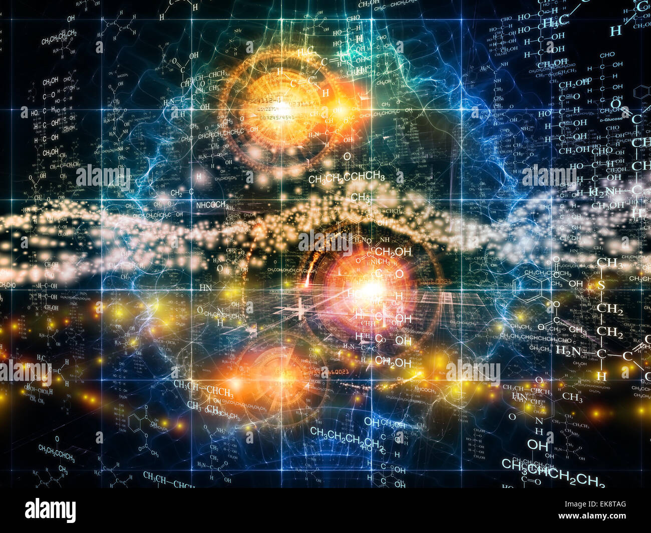 Lights of Science Stock Photo - Alamy