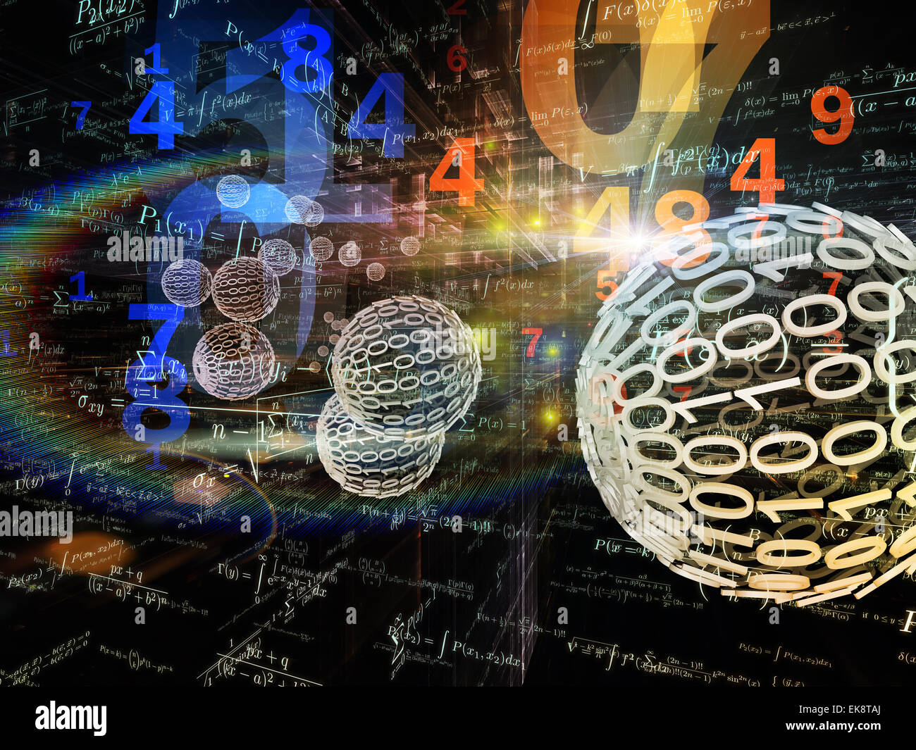 Mathematical formula series backdrop hi-res stock photography and ...