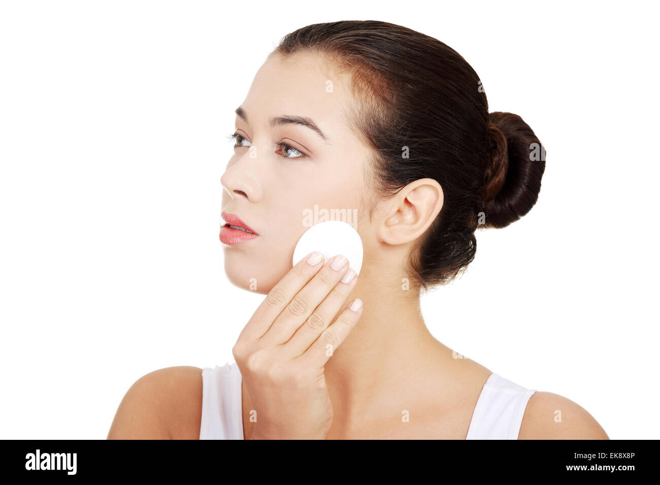 Pad woman face beauty eyes hi-res stock photography and images - Alamy