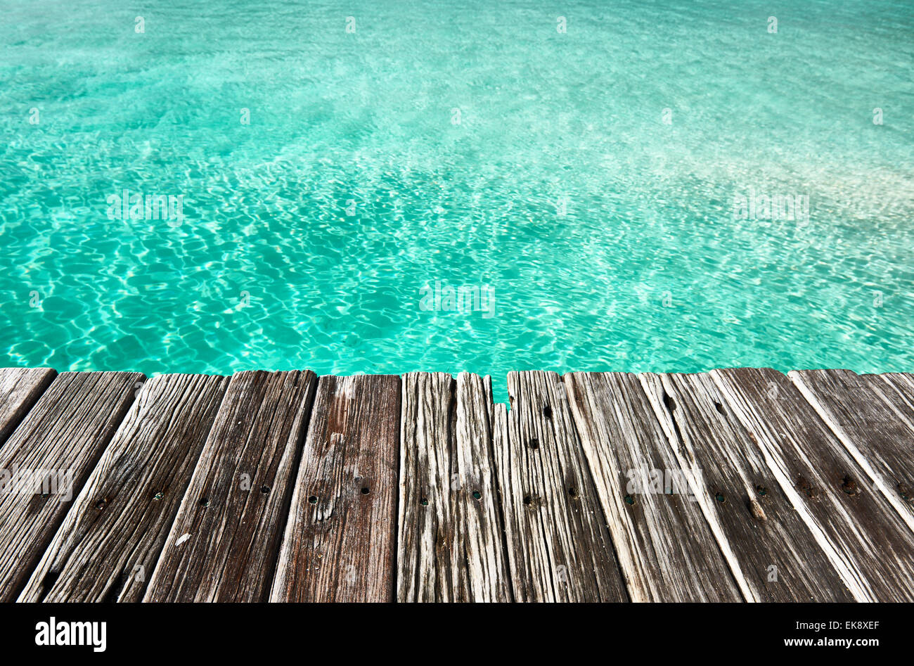 Jetty by the sea Stock Photo - Alamy