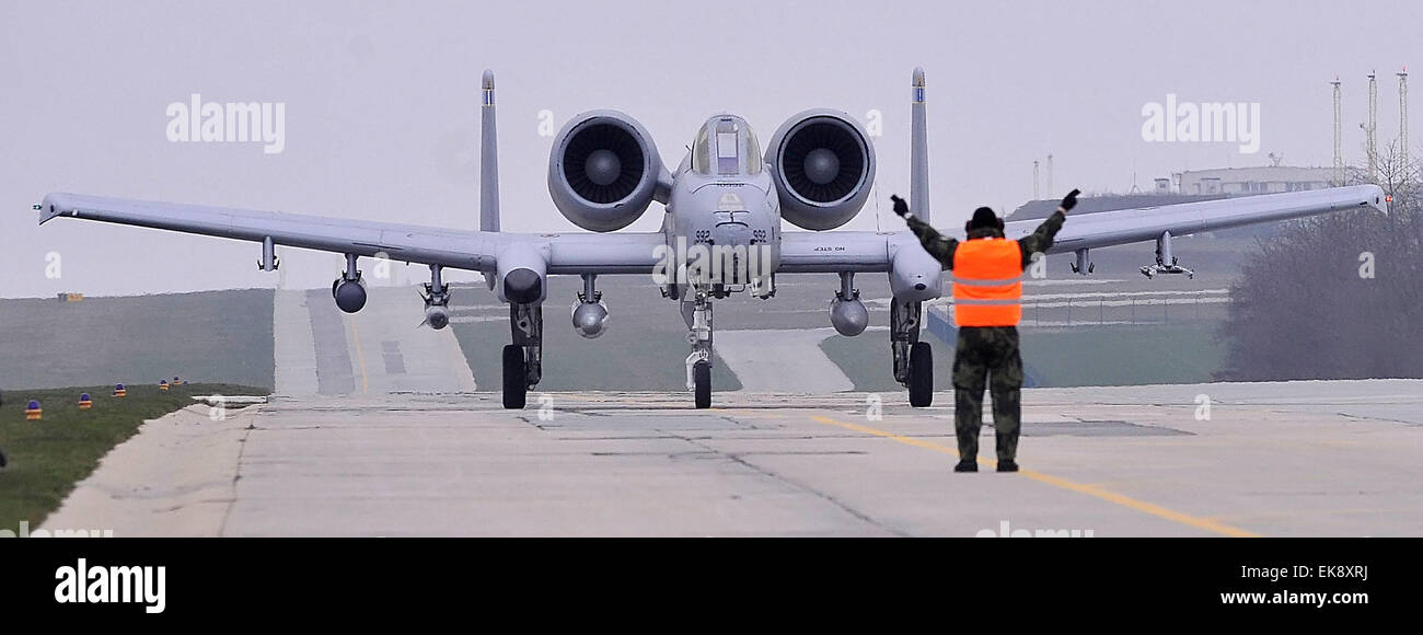 Namest nad Oslavou, Czech Republic. 8th April, 2015. Training of Czech ...