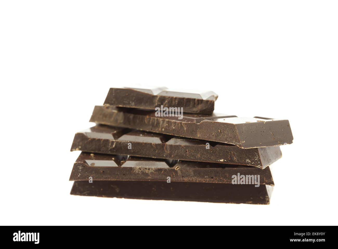 Chocolate bar cross section Cut Out Stock Images & Pictures - Alamy