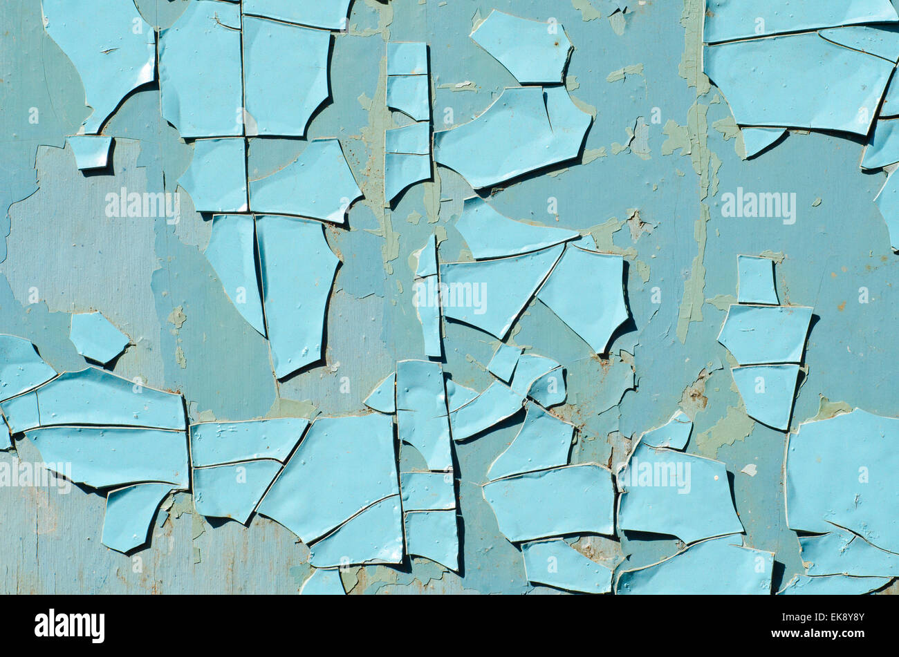 old blue paint texture closeup Stock Photo - Alamy