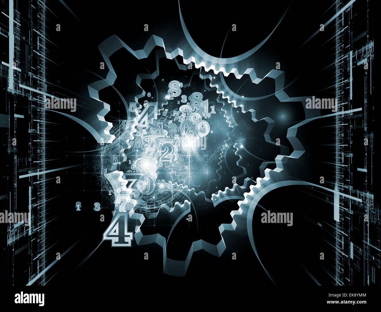 Paths of Technology Stock Photo - Alamy