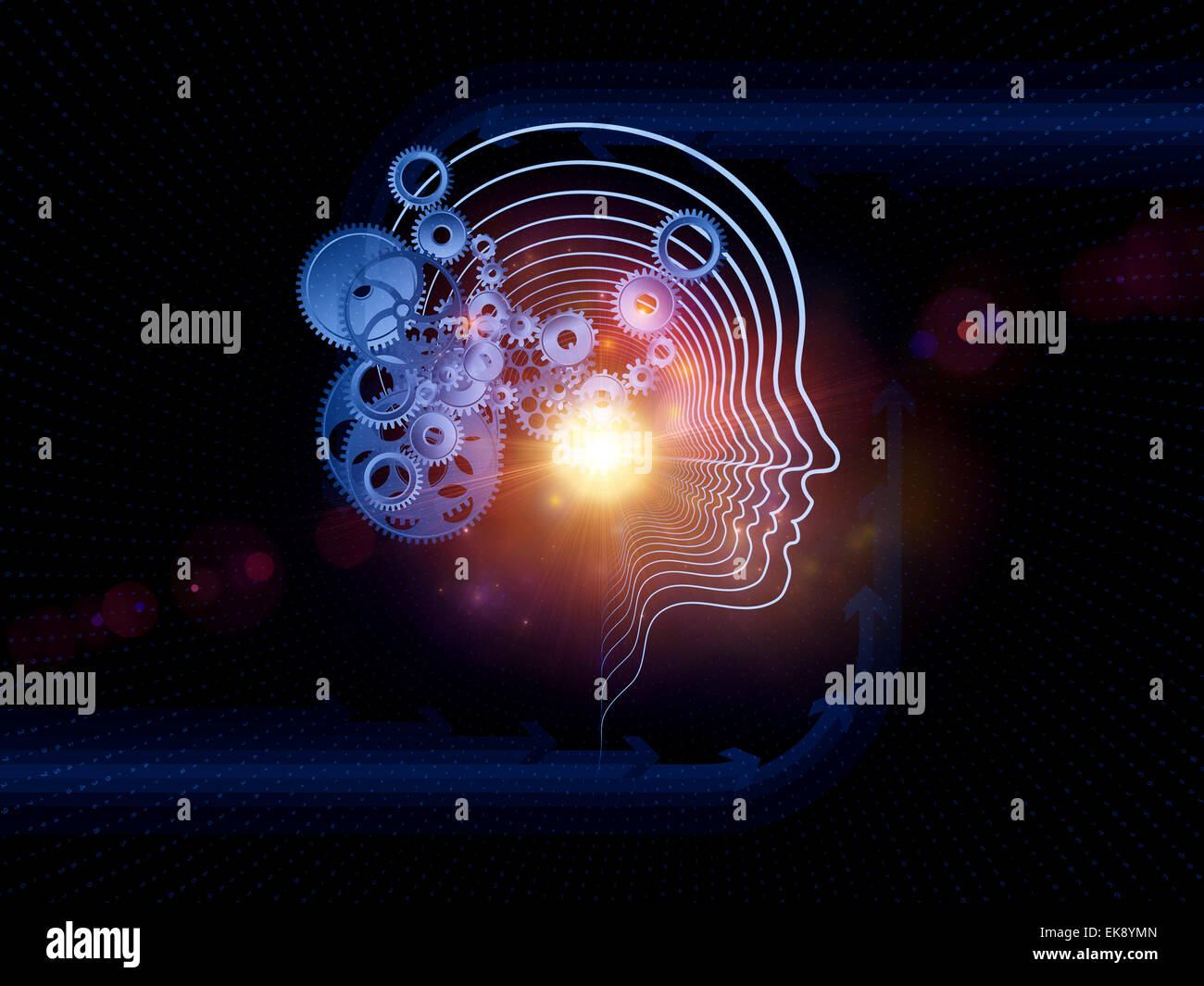 Vision of Technology Stock Photo - Alamy