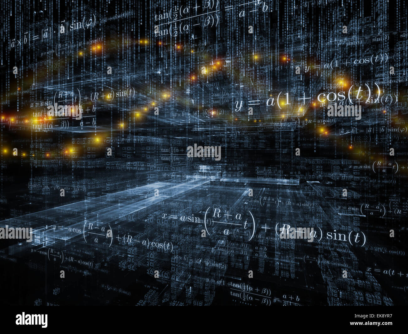Depth of Mathematics Stock Photo - Alamy