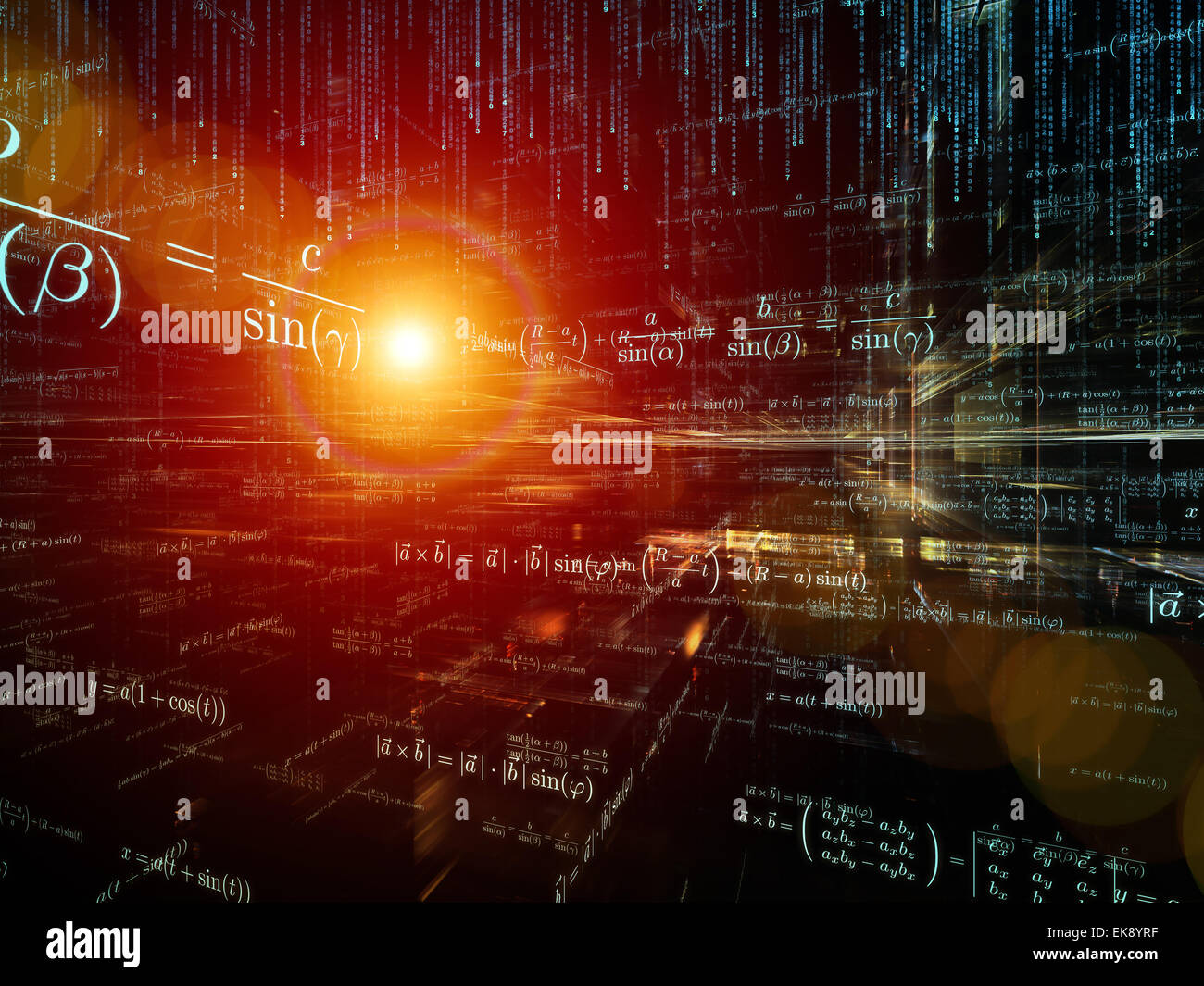 Synergies of Mathematics Stock Photo - Alamy