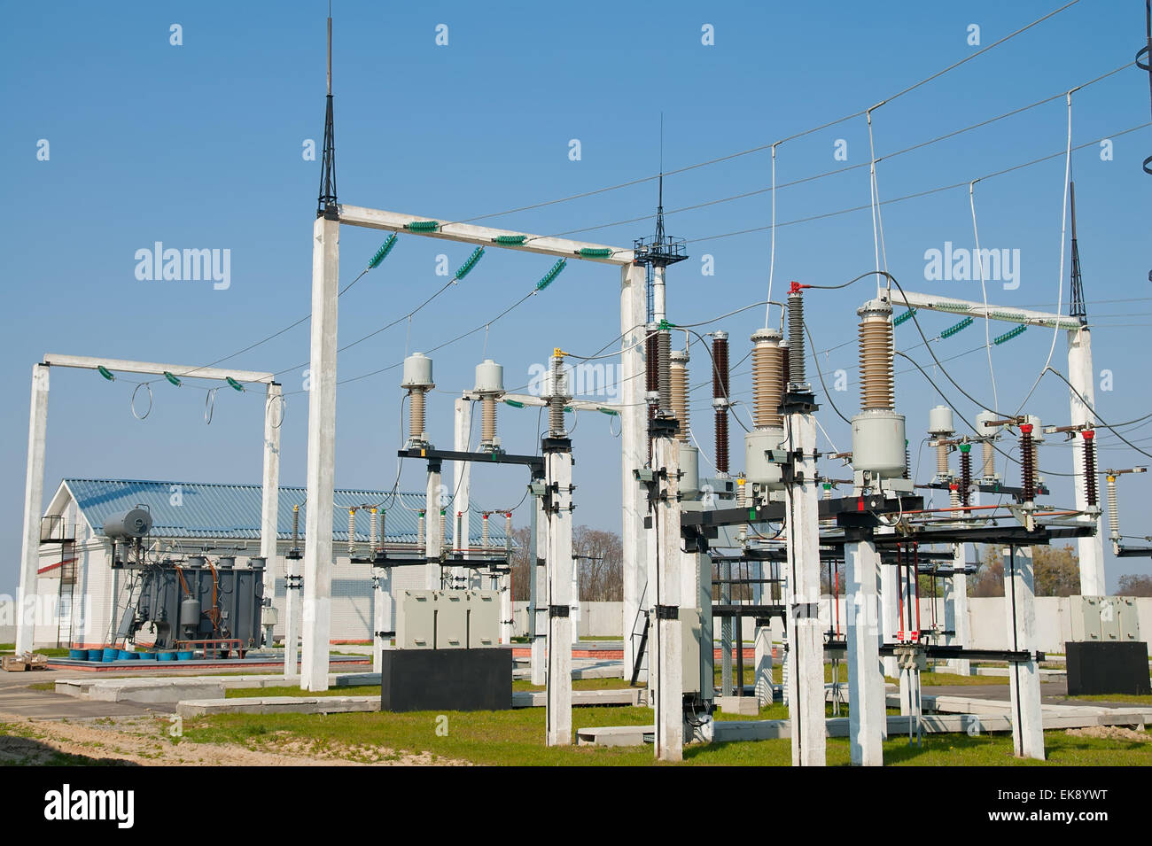 High voltage substation hi-res stock photography and images - Alamy