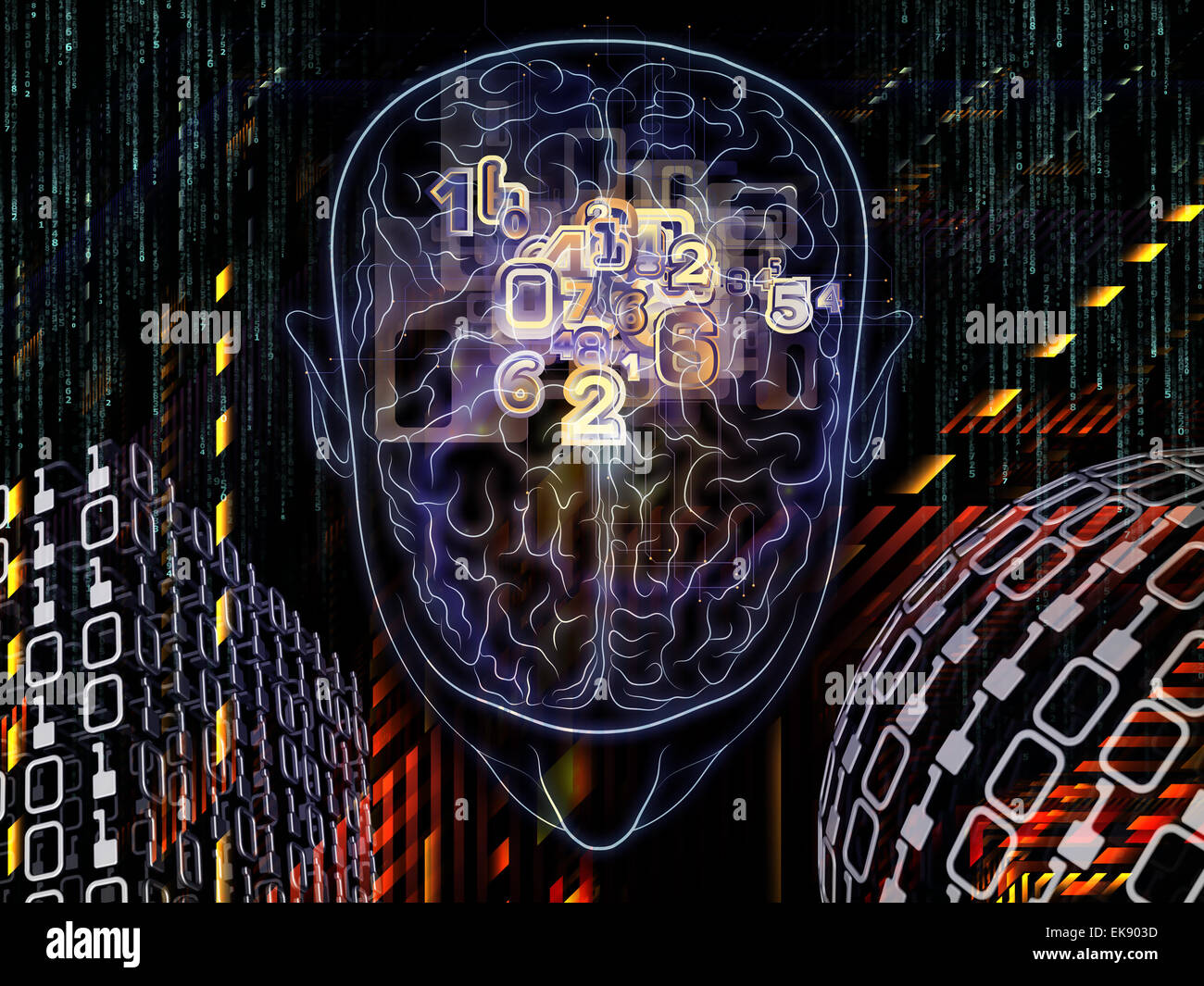 Advance of Human Technology Stock Photo - Alamy