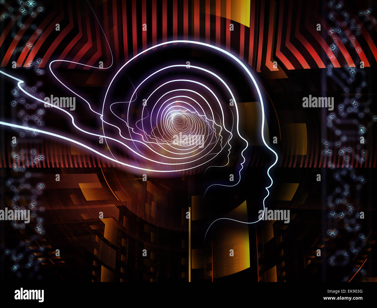 Technology human algorithm hi-res stock photography and images - Alamy