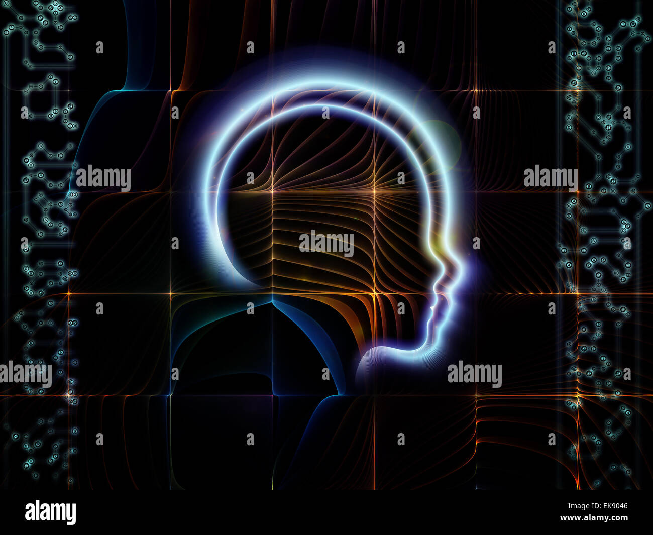 The Living Human Technology Stock Photo - Alamy