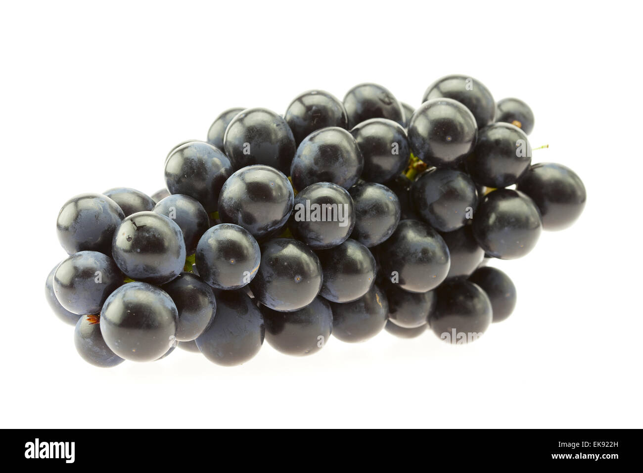 bunch of grapes isolated on white Stock Photo - Alamy