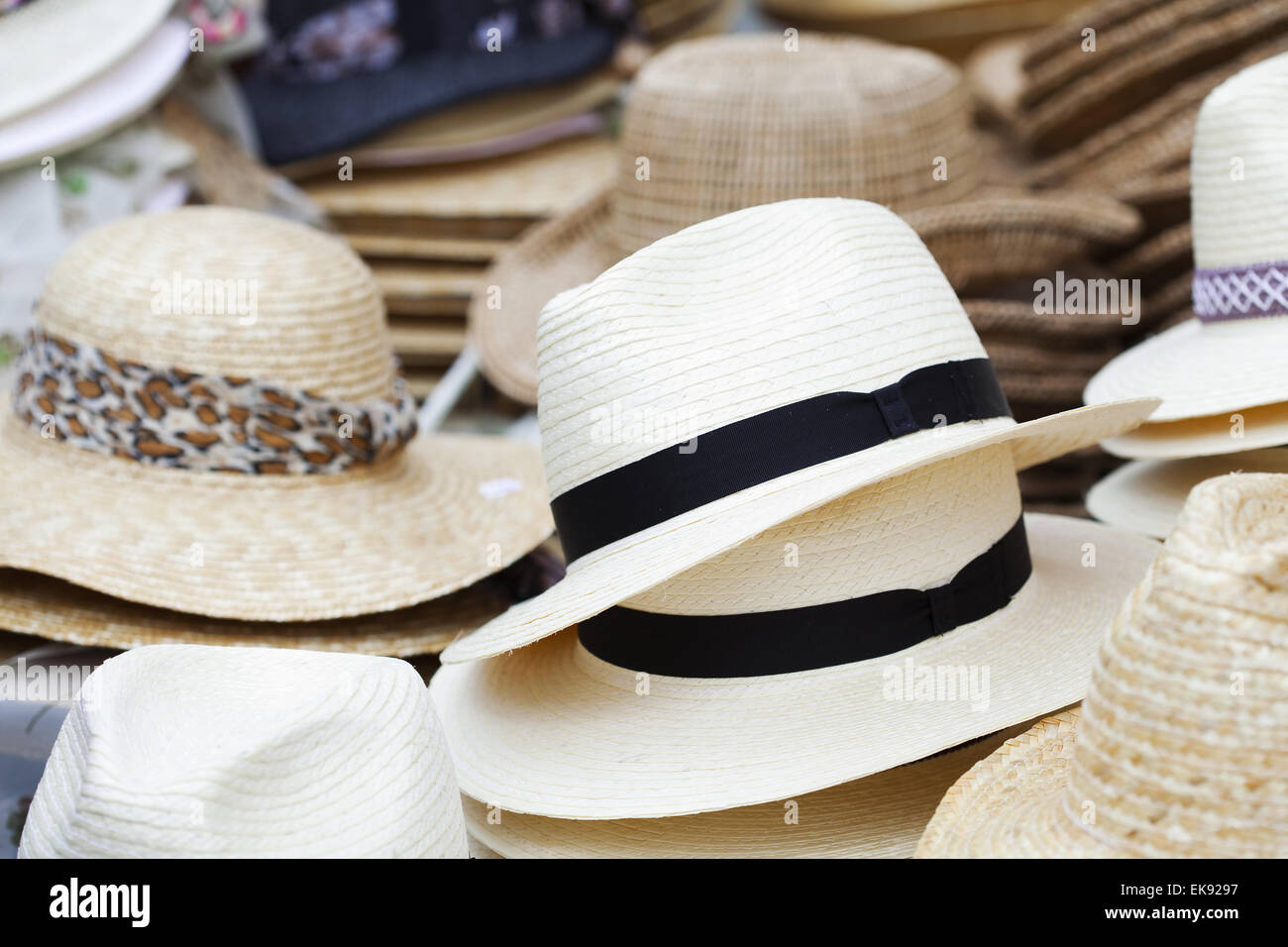 White hats hi-res stock photography and images - Alamy
