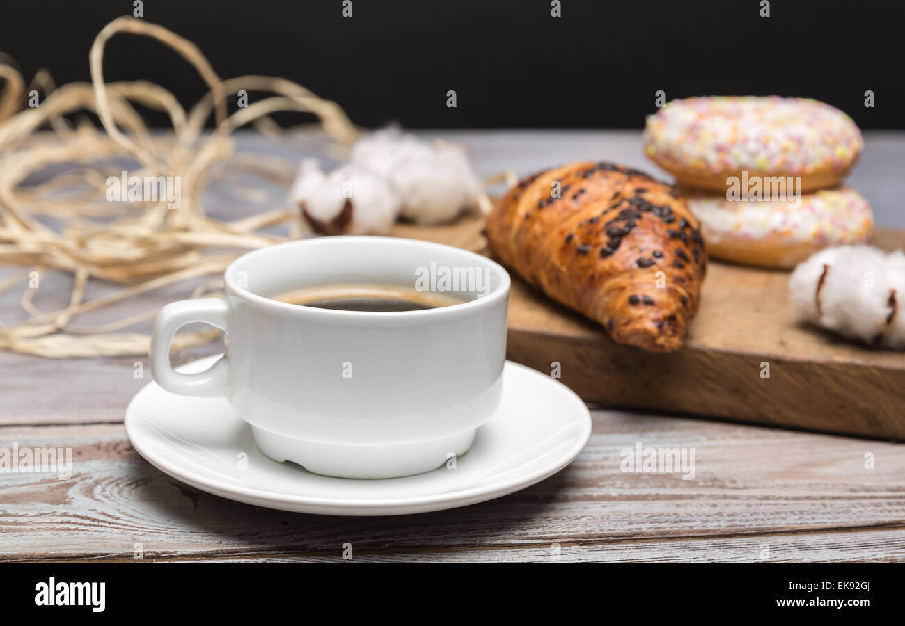 breakfast of coffee Stock Photo - Alamy