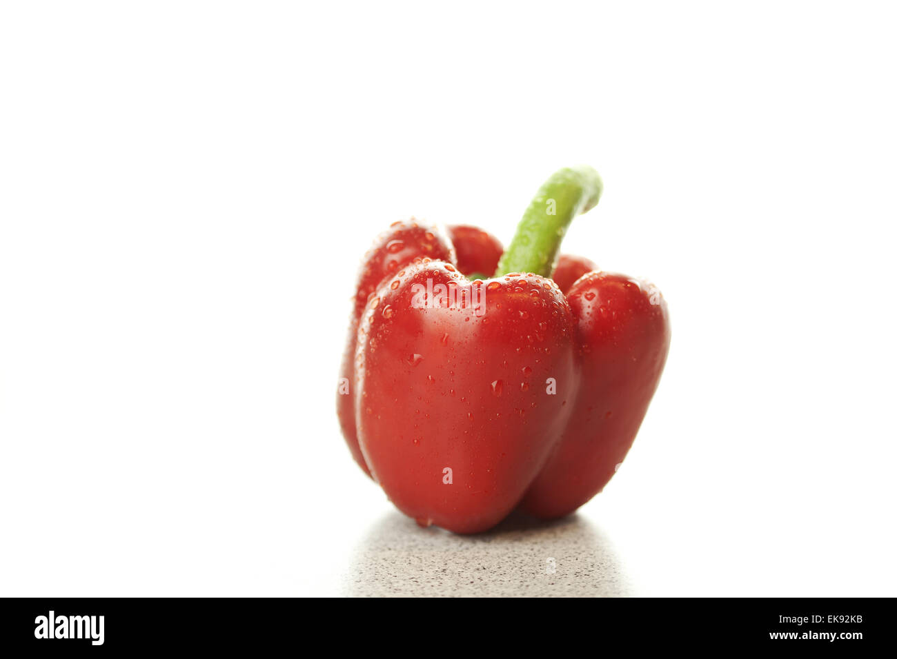 red pepper isolated on white Stock Photo - Alamy