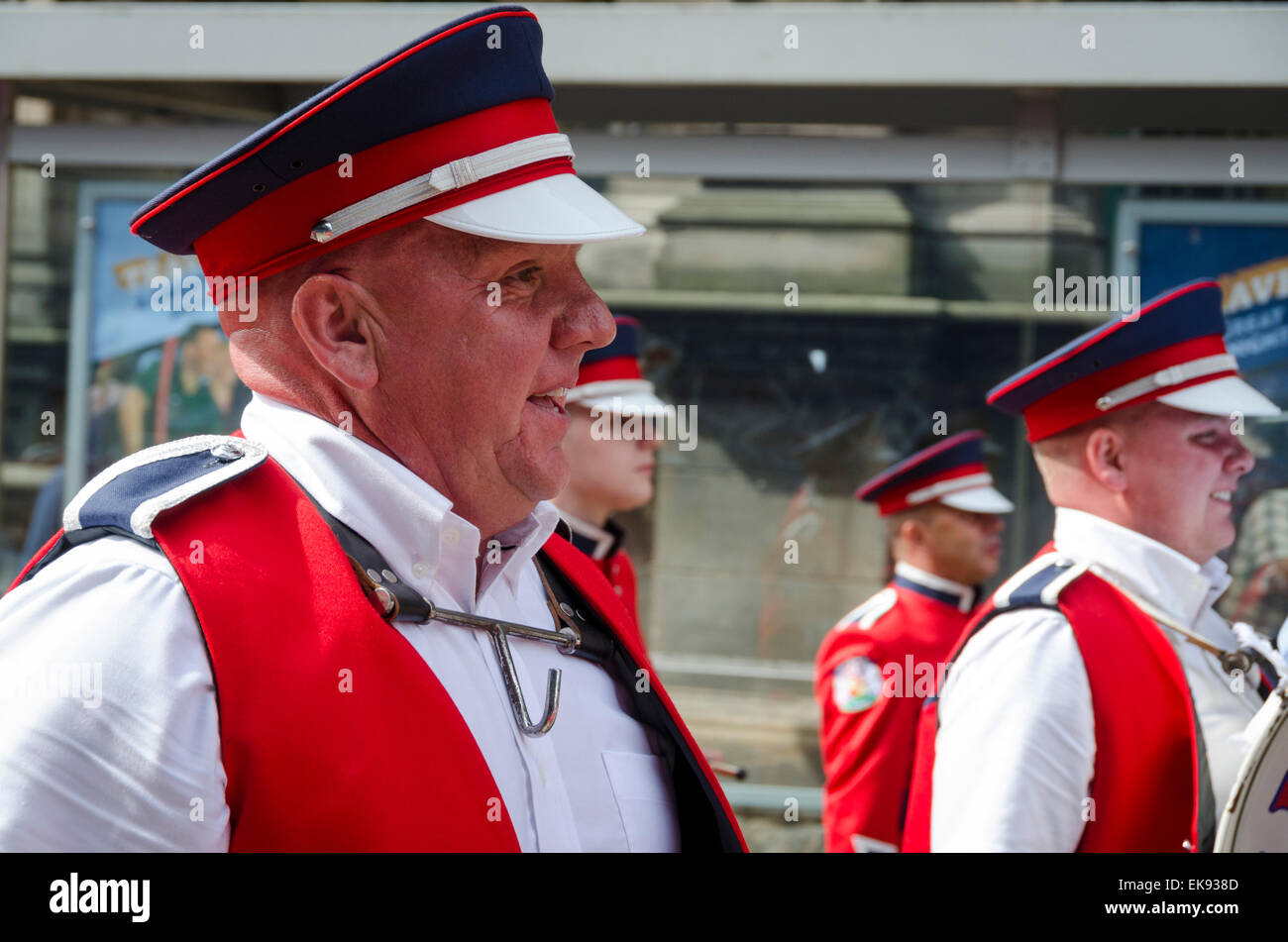 The Orange Order Parade in Edinburgh, Scotland Stock Photo - Alamy
