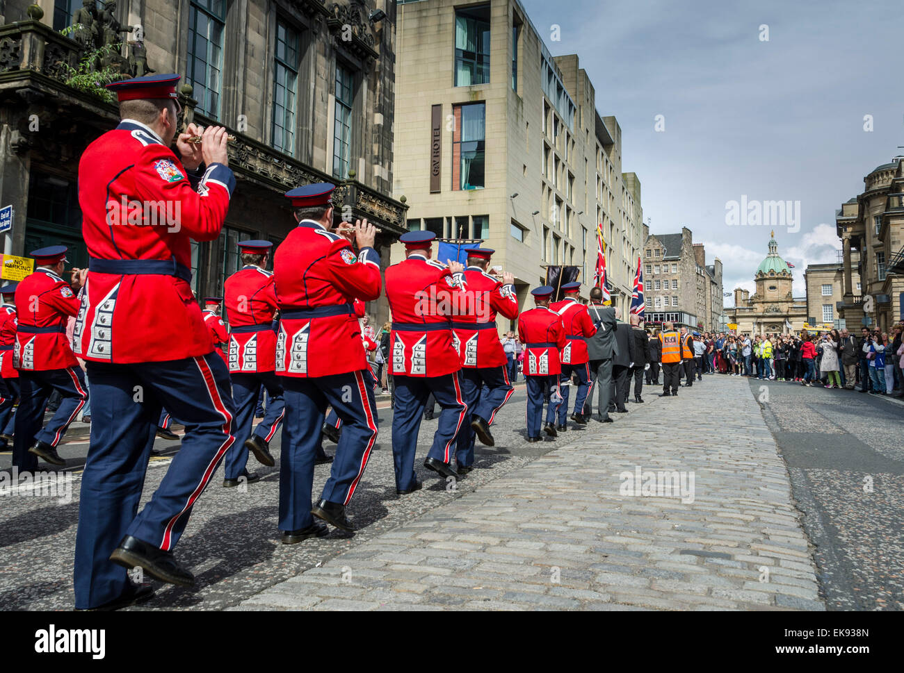 The Orange Order Parade in Edinburgh, Scotland Stock Photo - Alamy