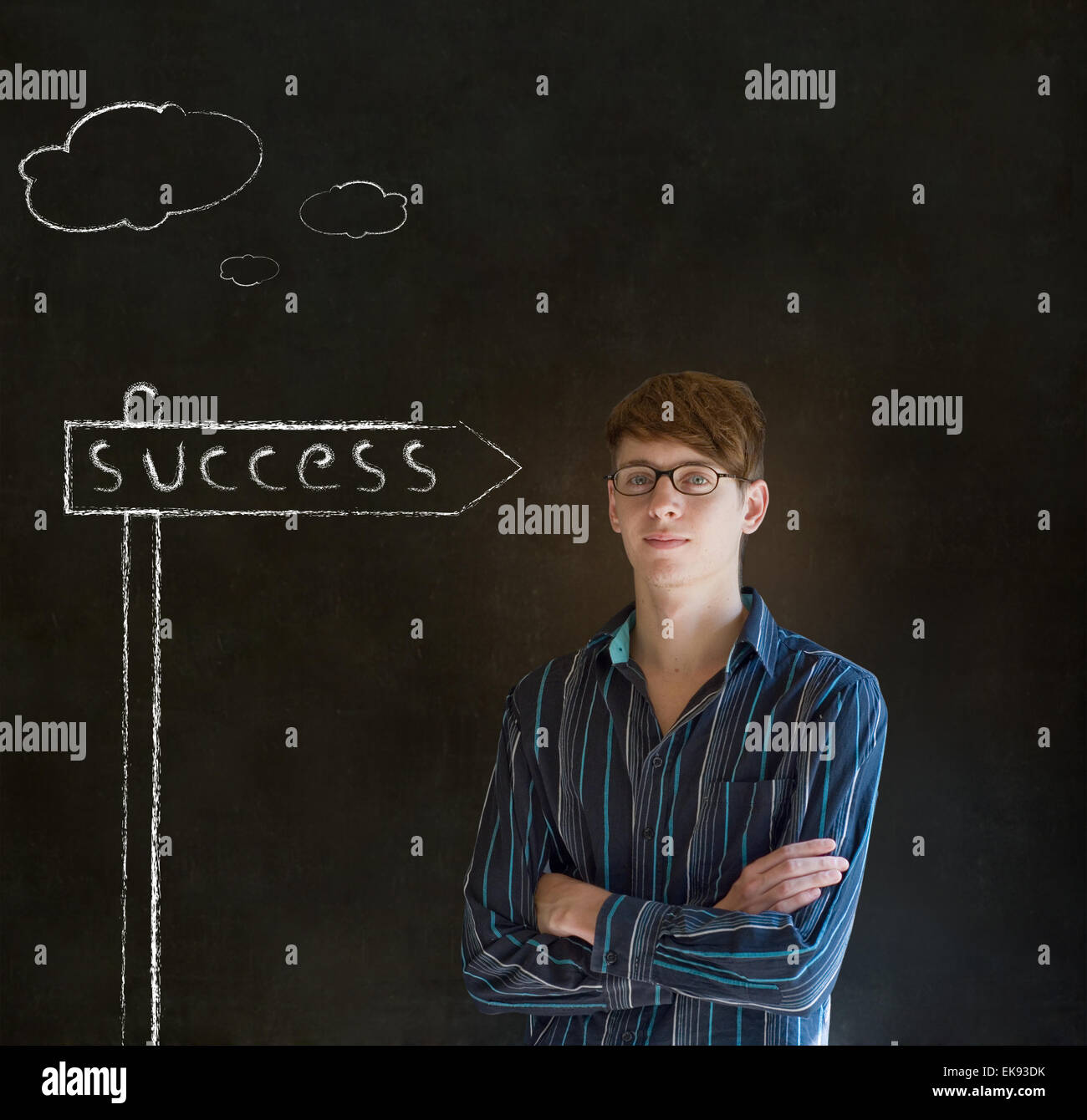 Success road sign hi-res stock photography and images - Alamy