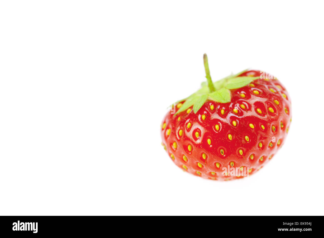 strawberry isolated on white Stock Photo - Alamy