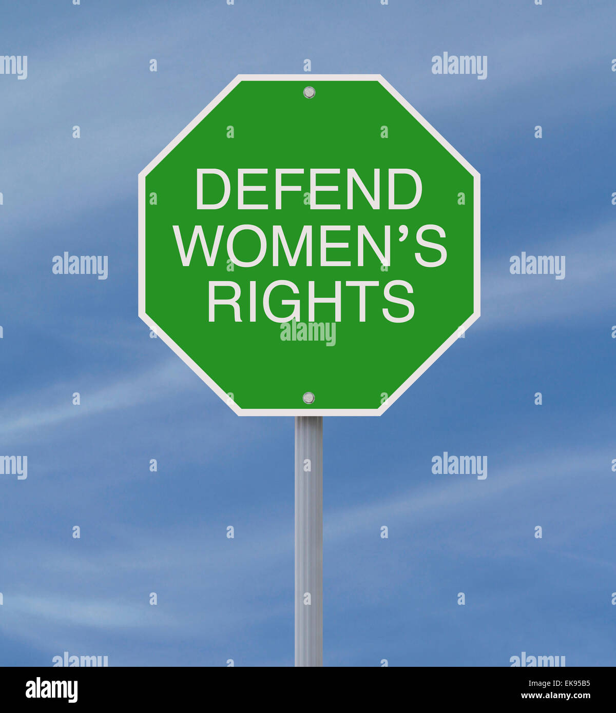 Defend Women's Rights Stock Photo - Alamy