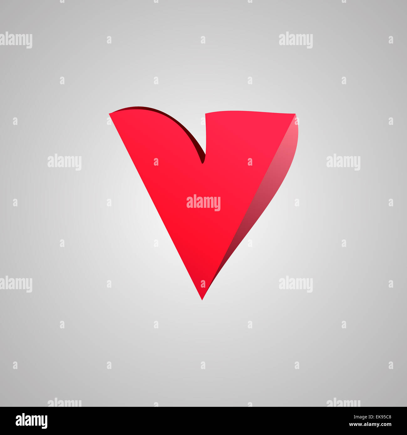 Letter v 3d hi-res stock photography and images - Alamy