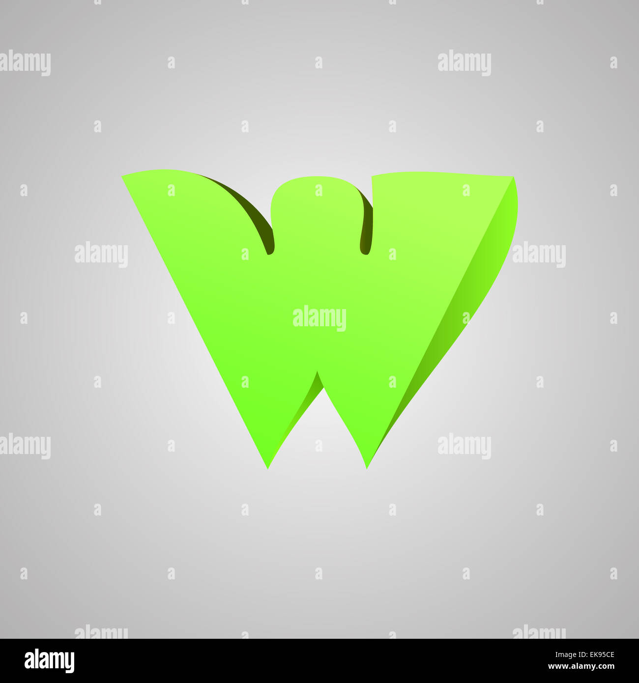 Letter w vector hi-res stock photography and images - Alamy