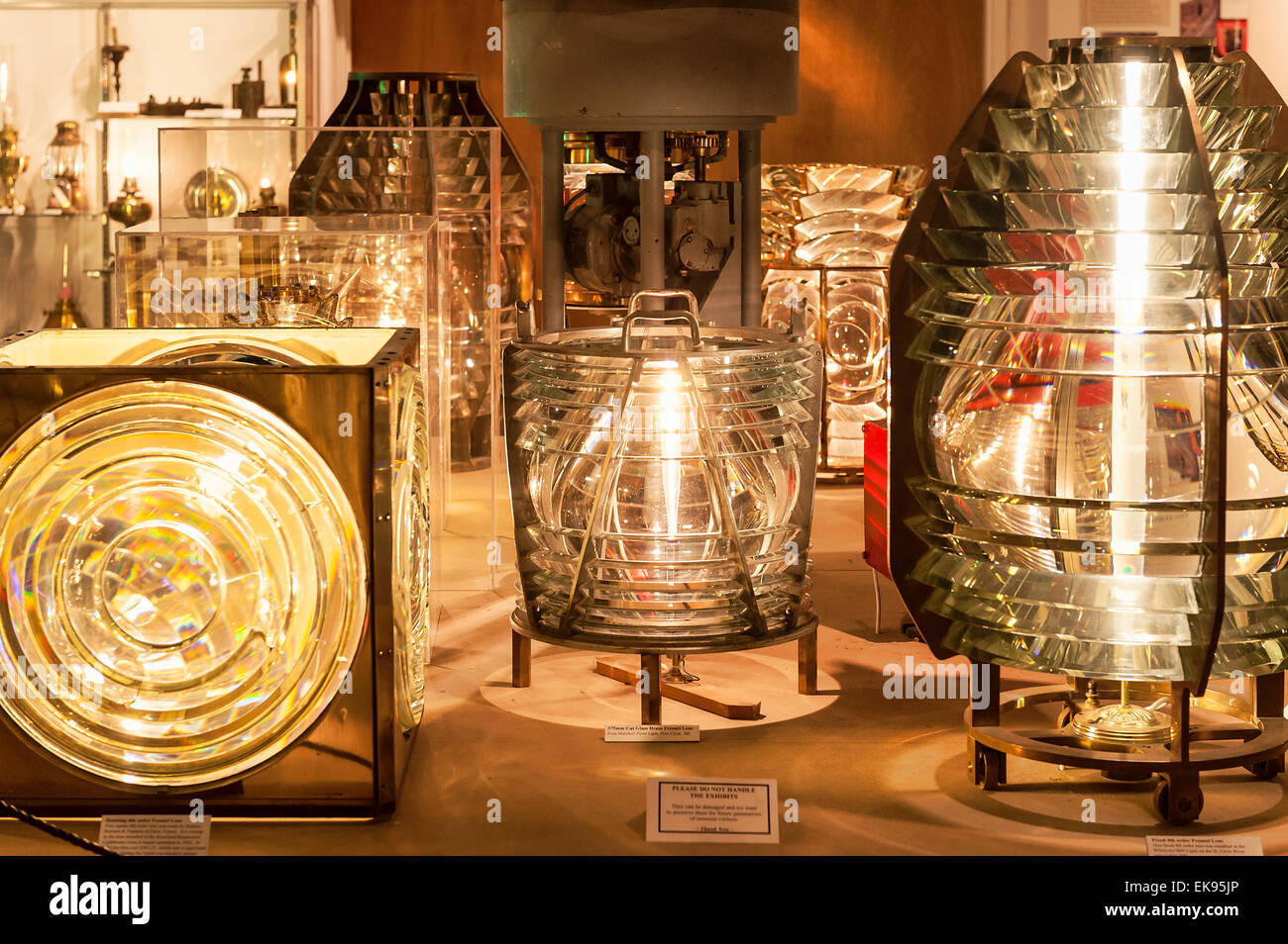 Maine Lighthouse Museum, Rockland, Maine, USA Stock Photo - Alamy