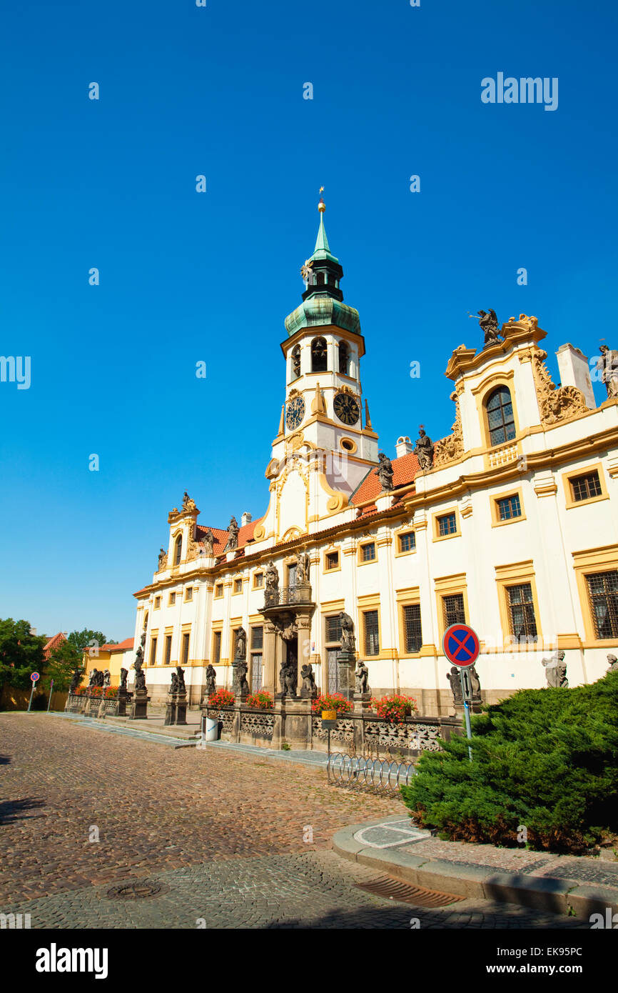 Loreta church prague sun hi-res stock photography and images - Alamy