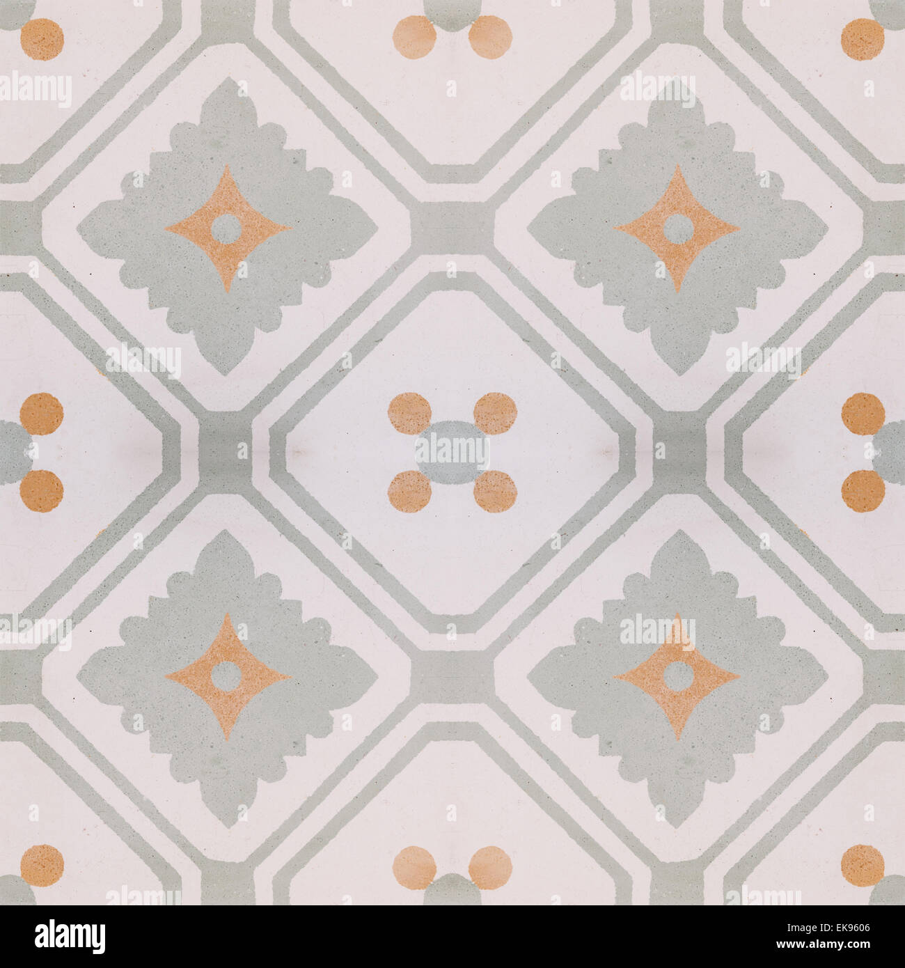 Vintage style floor tile pattern texture and background Stock Photo - Alamy