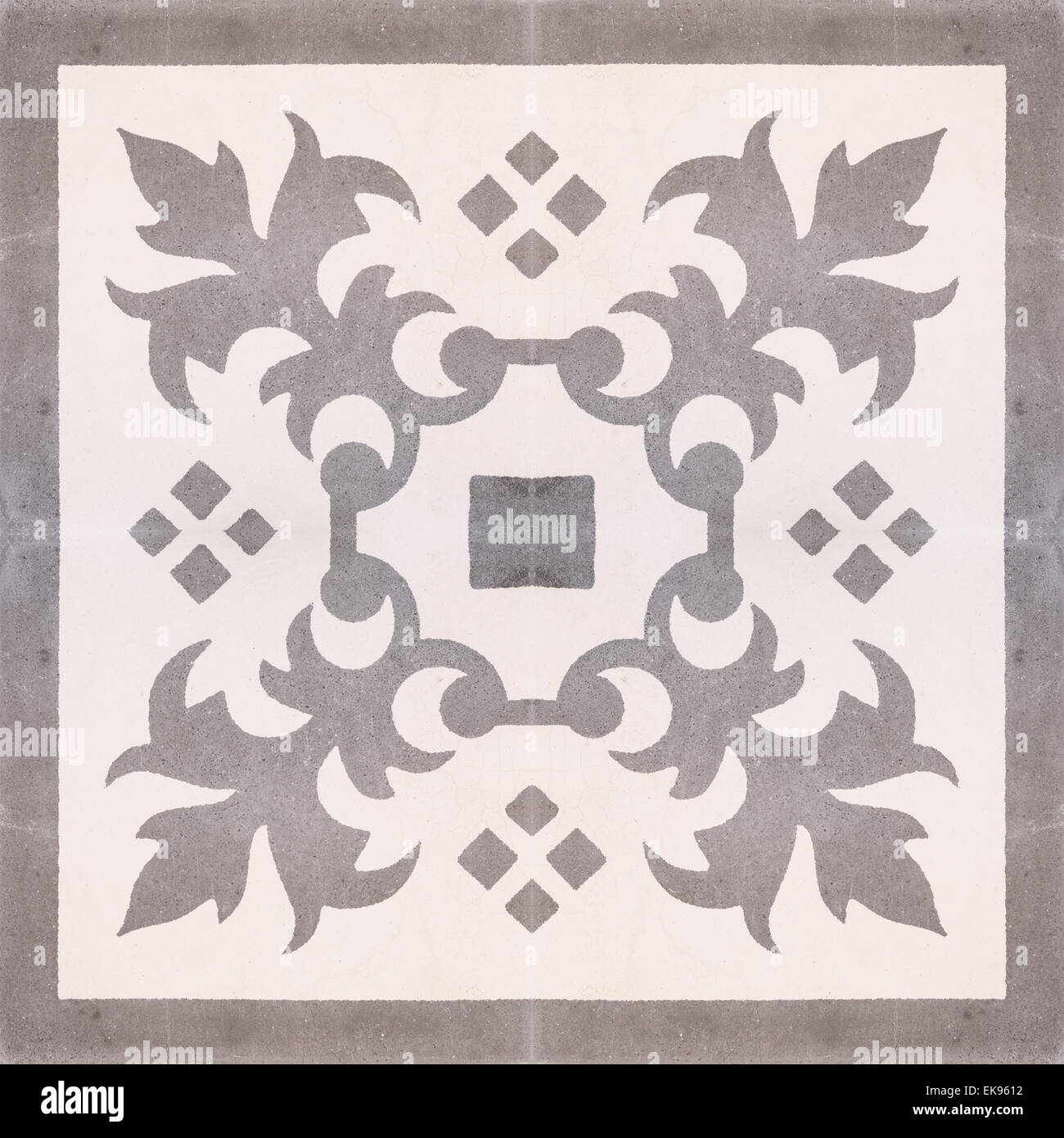 Vintage style floor tile pattern texture and background Stock Photo - Alamy