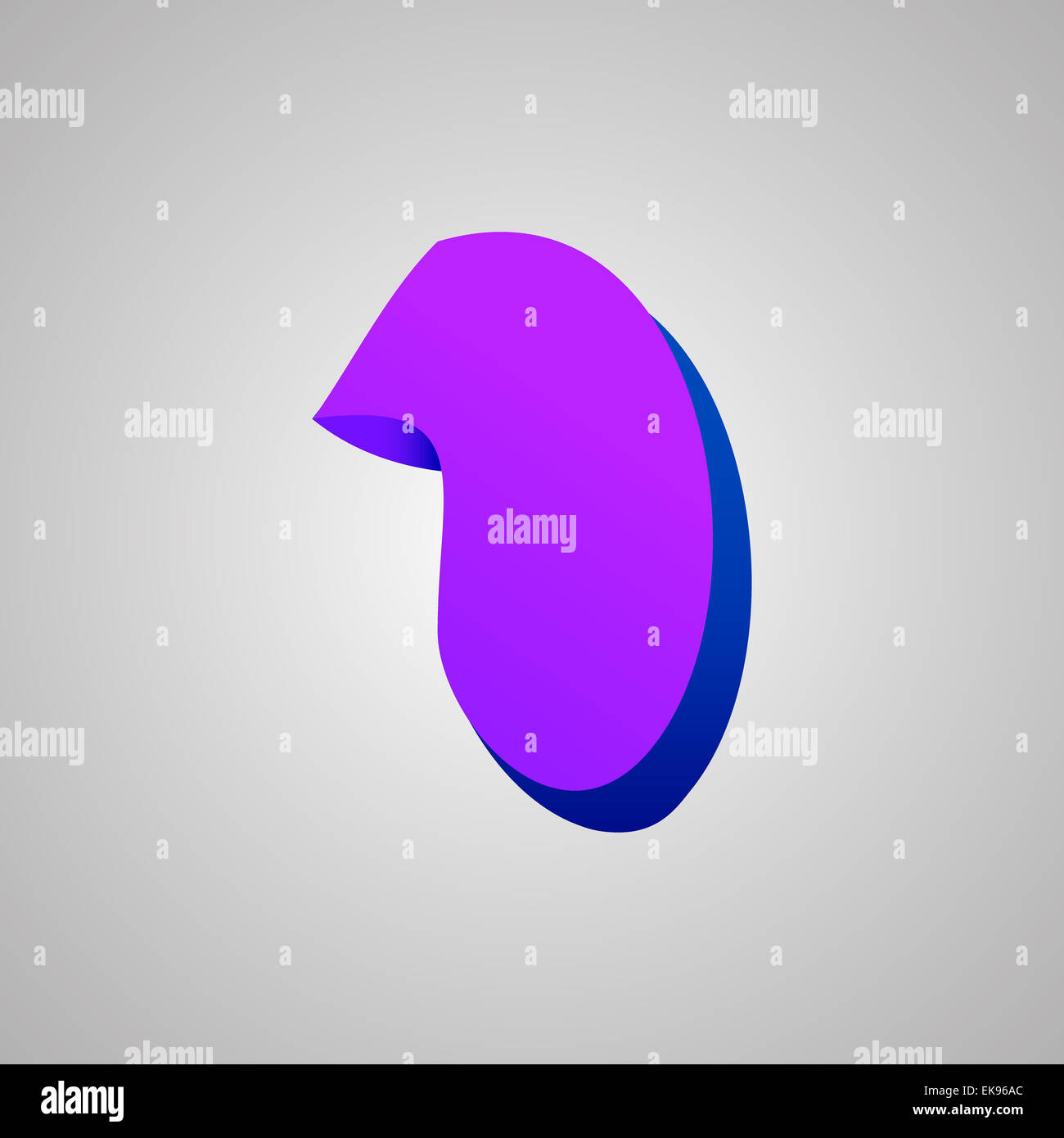 3d style number 1 hi-res stock photography and images - Alamy