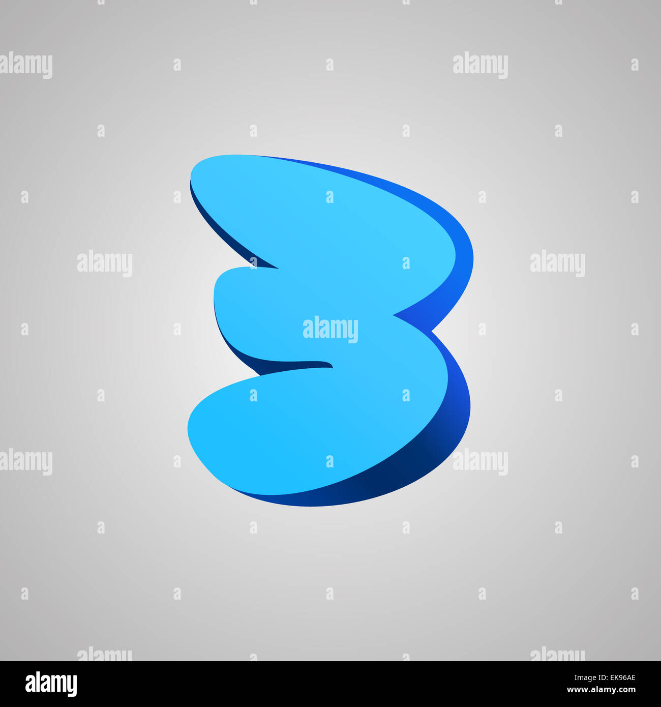Number three comic style font hi-res stock photography and images - Alamy