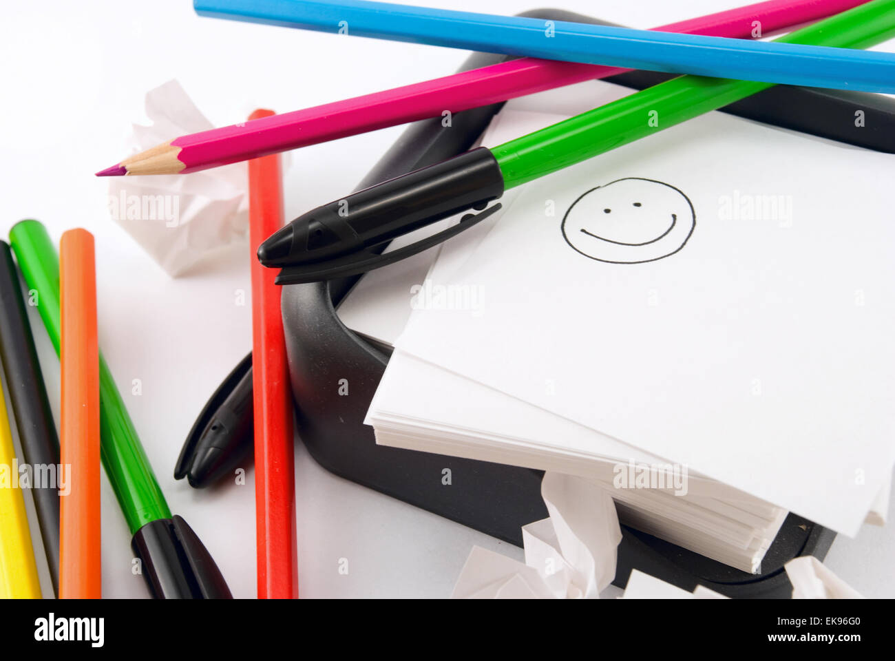 Graphite and colored pencil on paper hi-res stock photography and ...