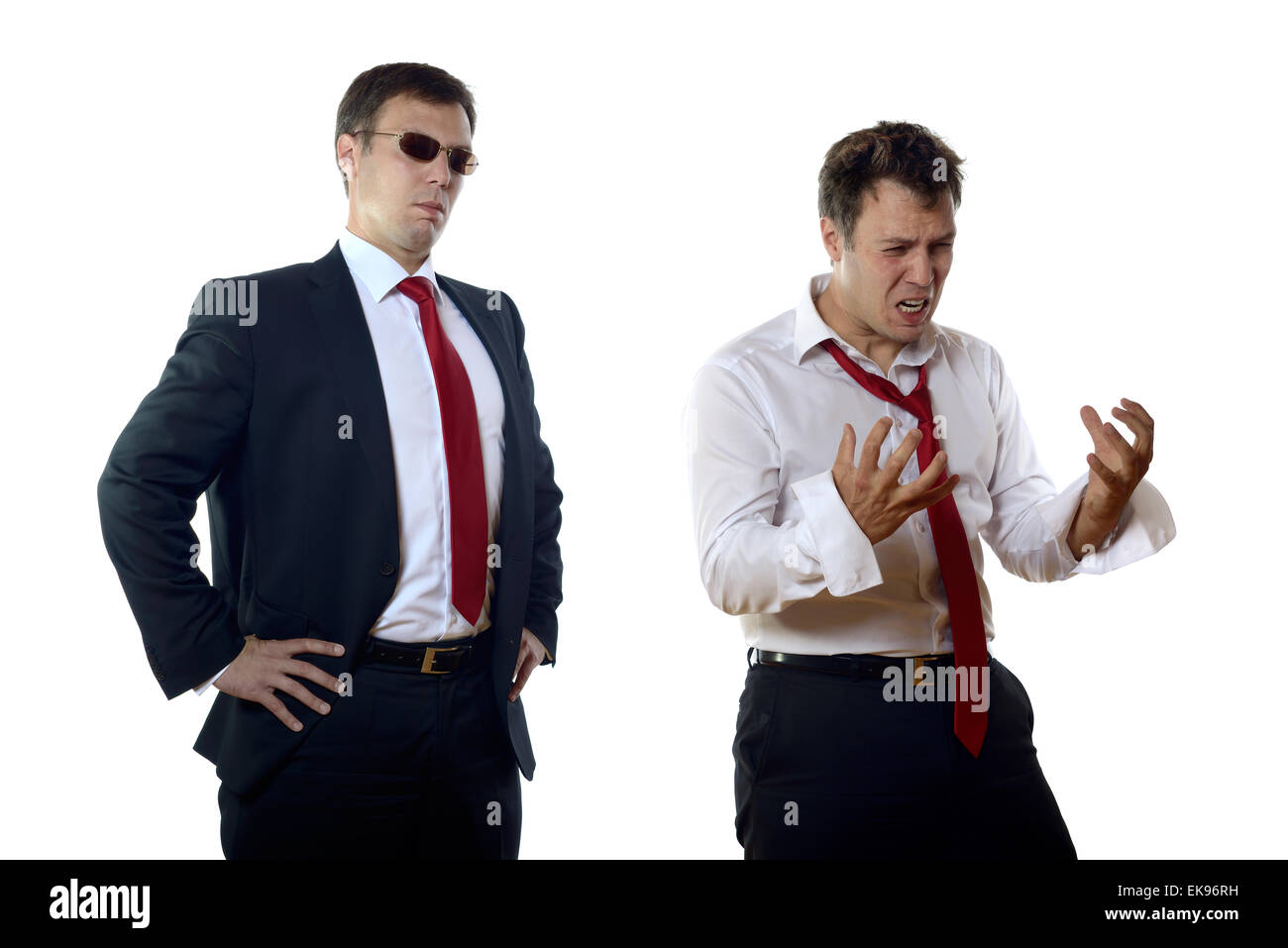 Rich person poor person Cut Out Stock Images & Pictures - Alamy