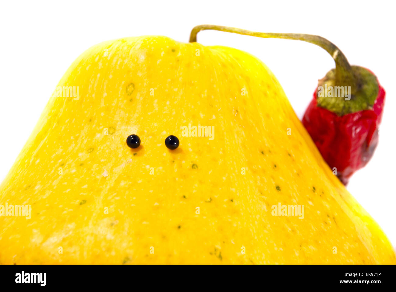 Toy squash with eyes Stock Photo - Alamy
