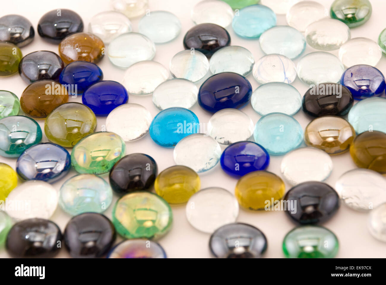 shiny stones isolated on white Stock Photo - Alamy