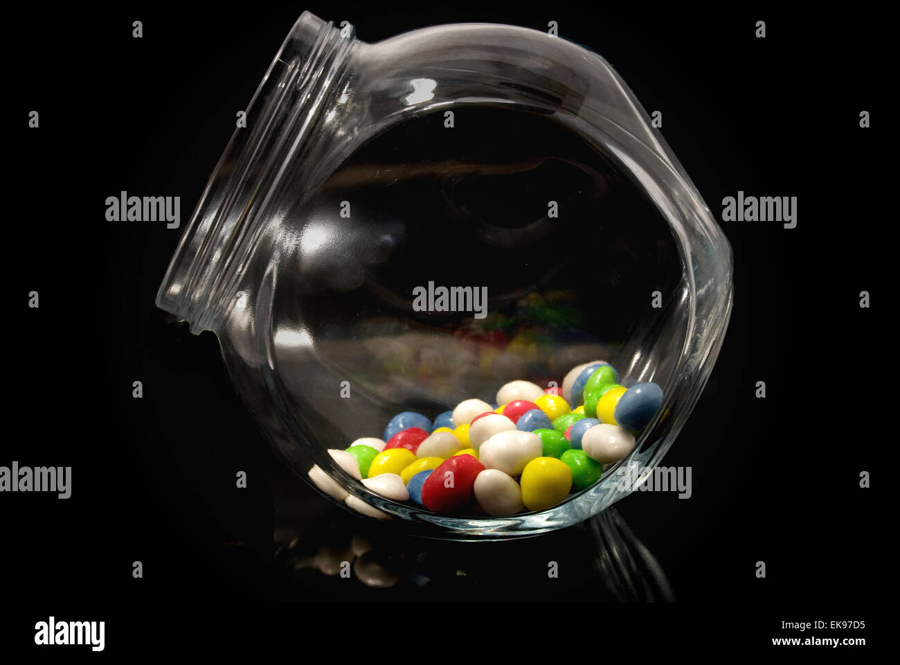 Bank of sweets Stock Photo - Alamy