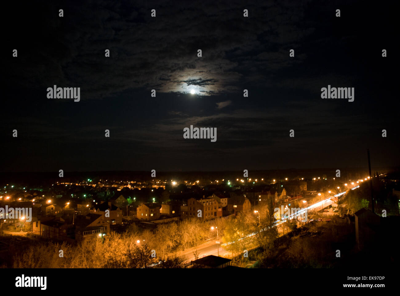Beautiful night scenery hi-res stock photography and images - Alamy