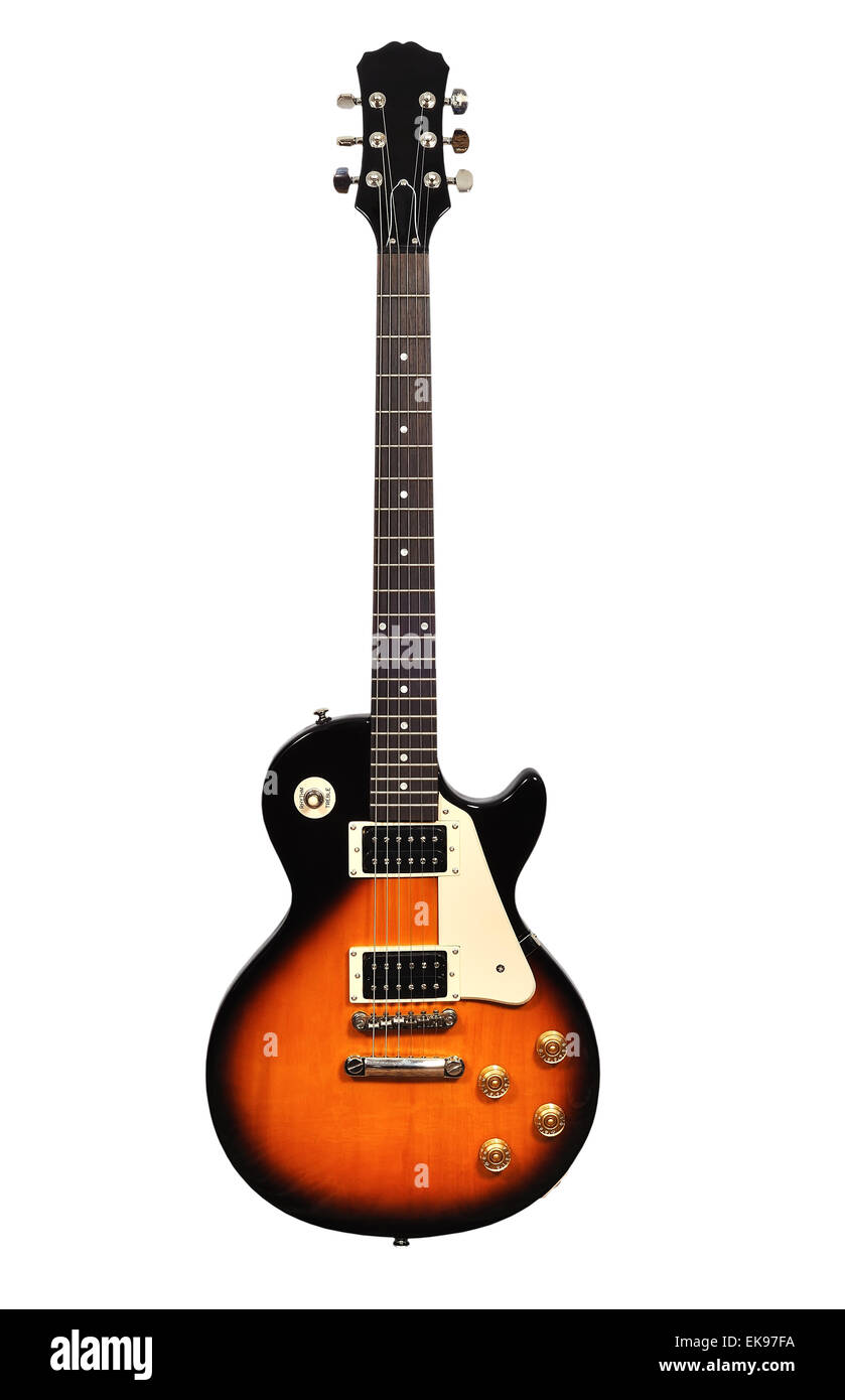 Closeup electric guitar player Cut Out Stock Images & Pictures - Alamy