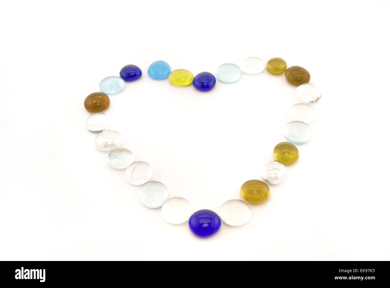 shiny stones isolated on white Stock Photo - Alamy