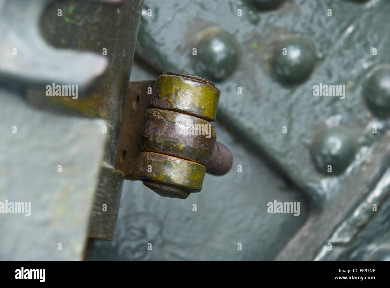 detail the mechanism of iron Stock Photo - Alamy