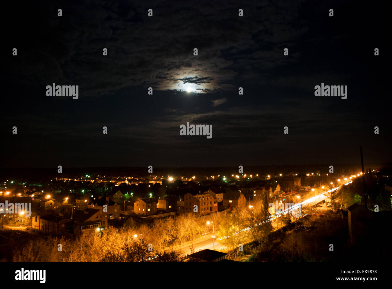 Beautiful night scenery hi-res stock photography and images - Alamy
