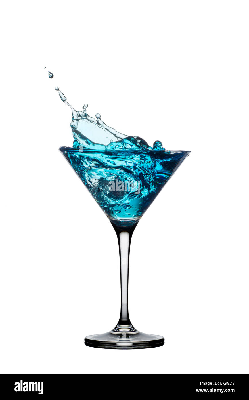 Martini Glass Splash