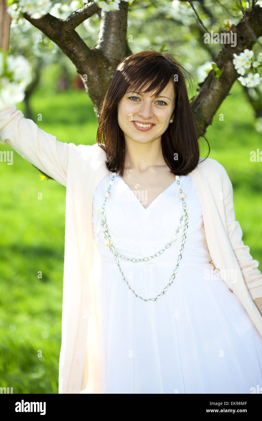 Beautiful young wedding day bride hi-res stock photography and images - Alamy