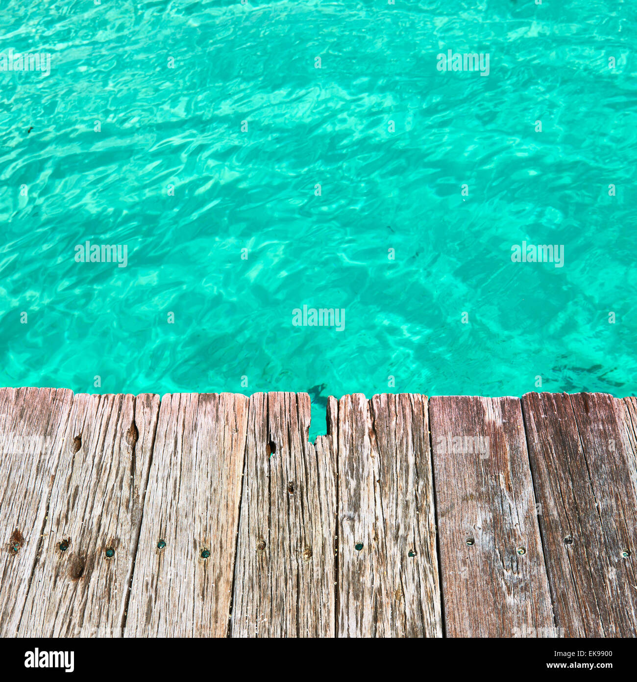 Jetty by the sea Stock Photo - Alamy