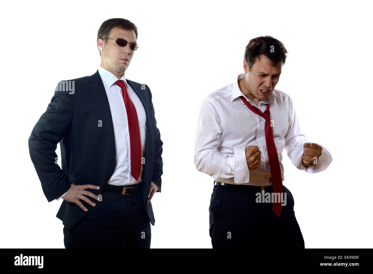 winner and loser Stock Photo - Alamy