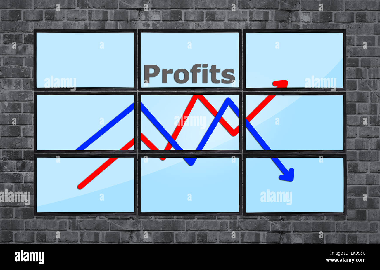 panels with chart Stock Photo - Alamy