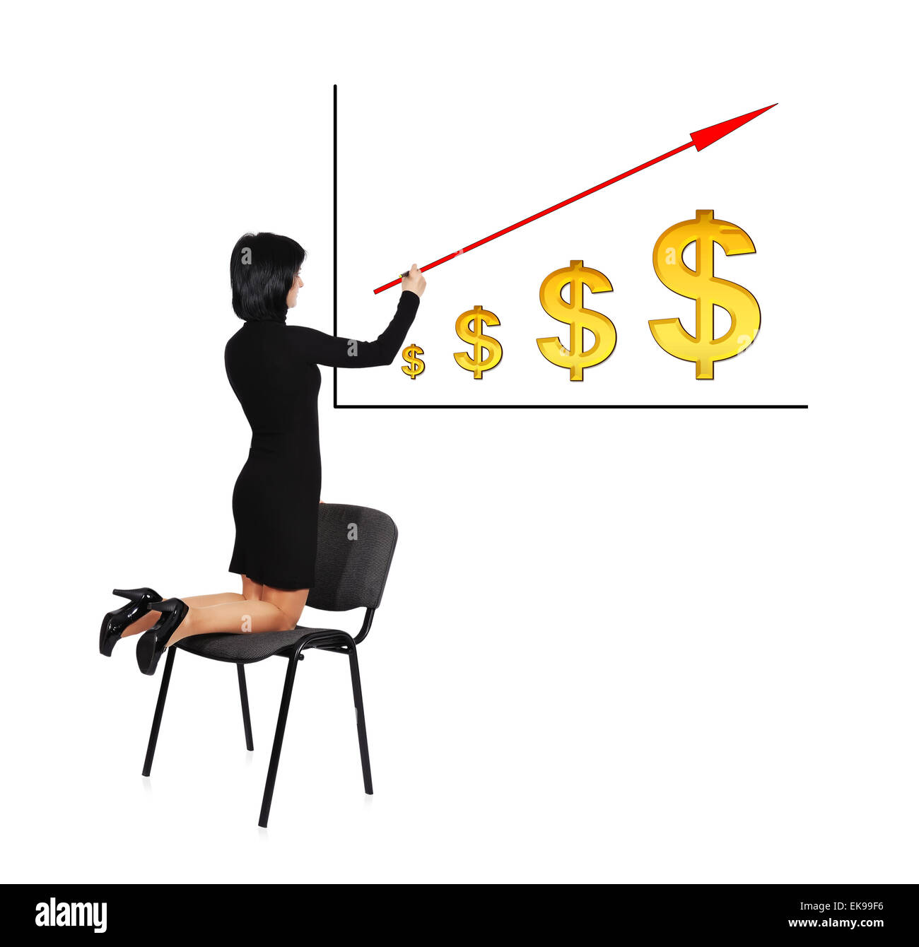 Population growth chart graph hi-res stock photography and images - Alamy